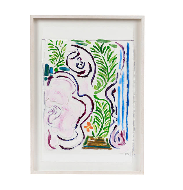 Floral Abstract Painting — Pat McGann Gallery