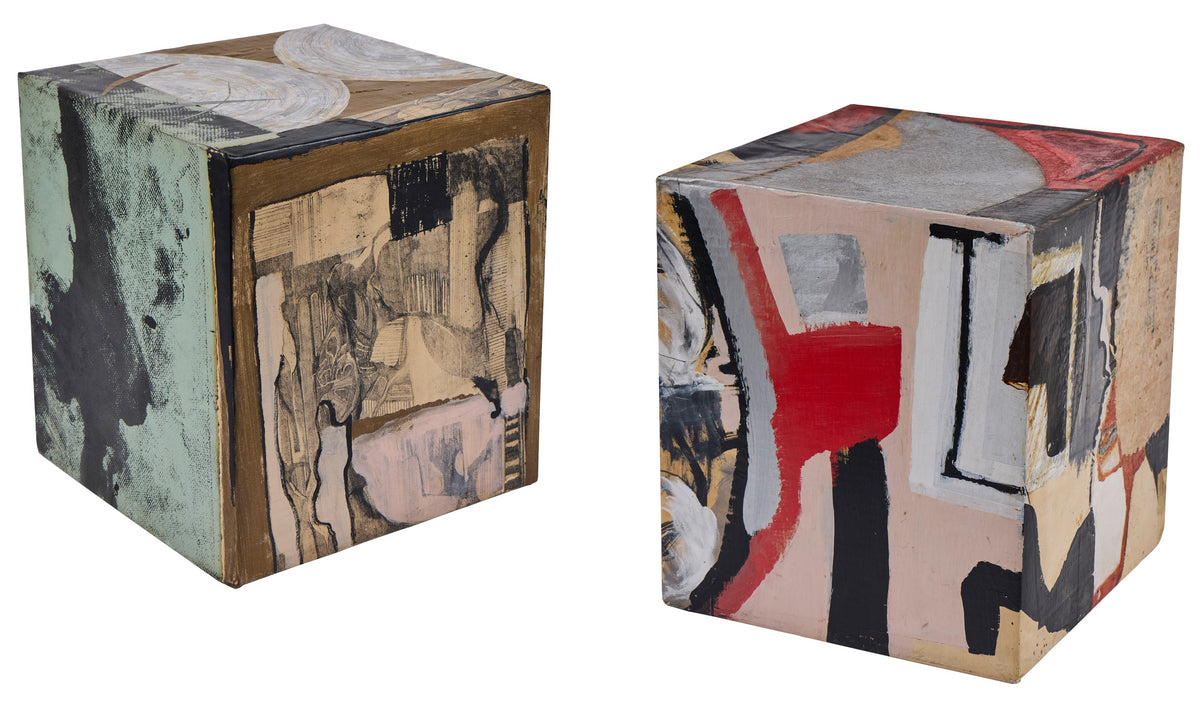 Abstract Paintings Boxes — Pat McGann Gallery