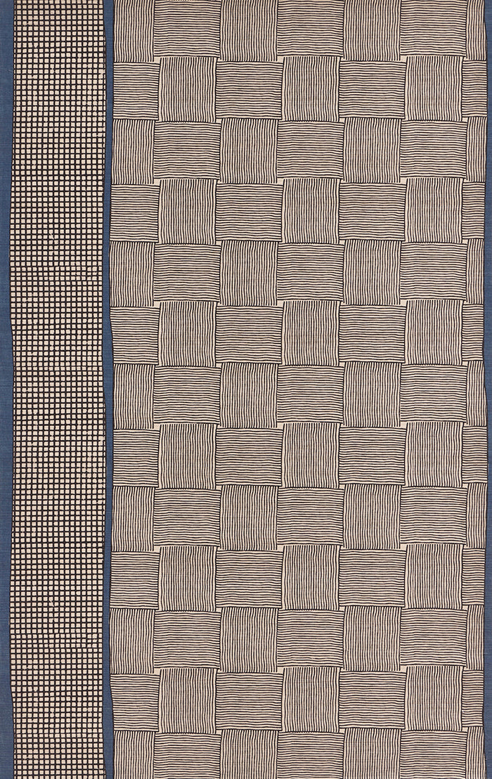 Box Check BlueWallpaper — Pat McGann Gallery